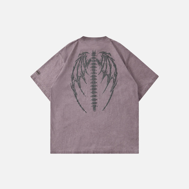 Dragon Skull Oversized T-shirt – DAXUEN