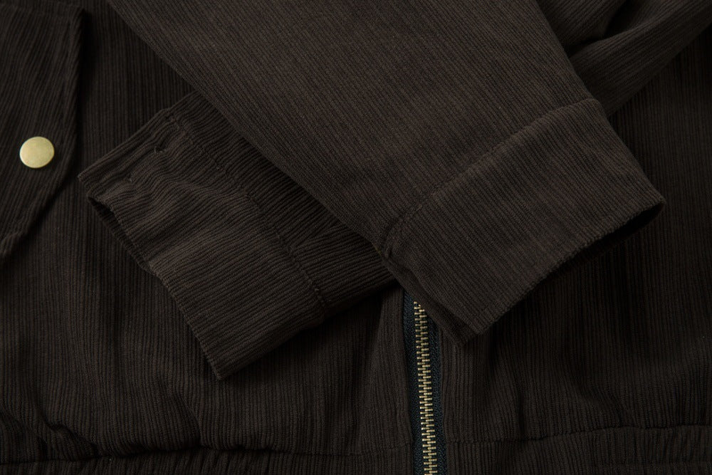 American Vibe Two Way To Wear Vertical Collar Plaid Jacket – DAXUEN