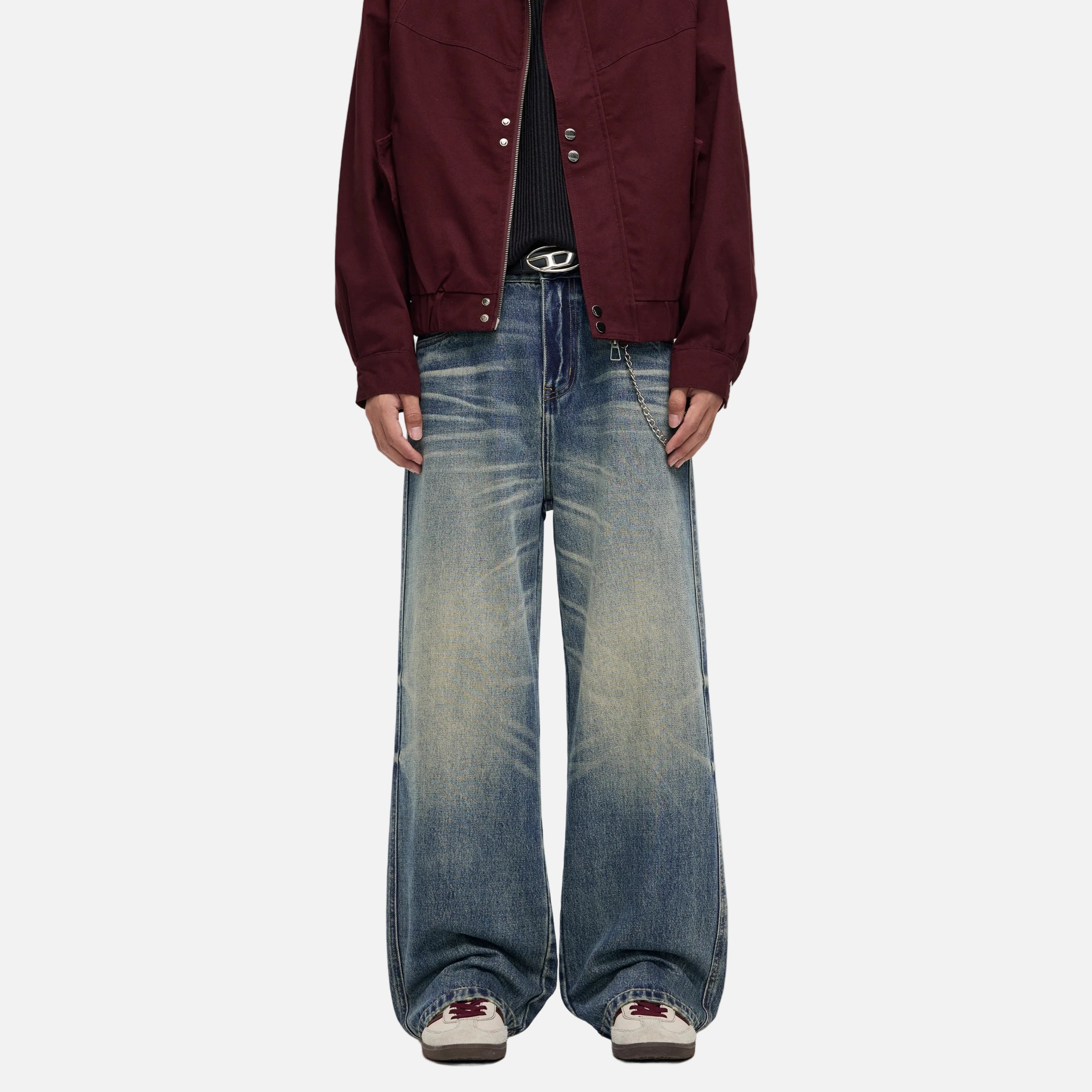 American Style High Street 3D Denim Jeans – DAXUEN