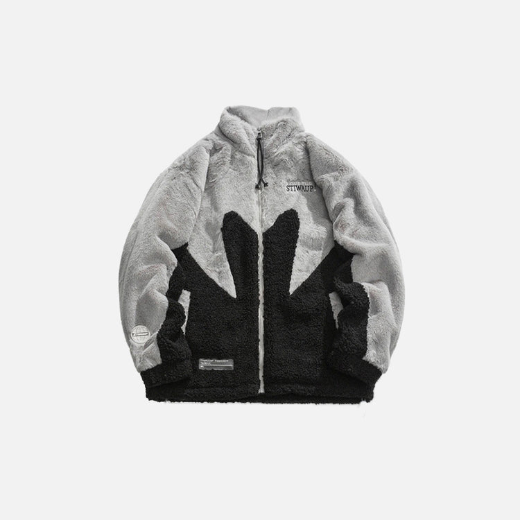 Dynamic Split Fleece Jacket – DAXUEN