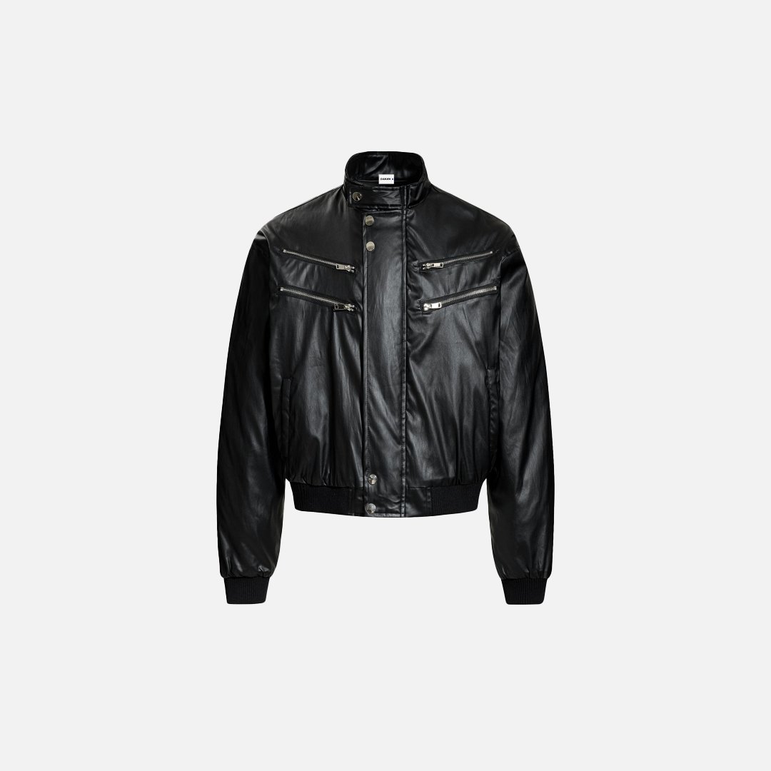 Y2K Winter Streetwear Stylish Pilot Leather Jacket – DAXUEN