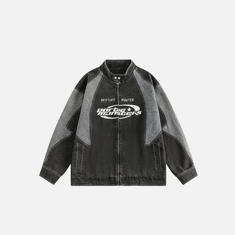 Racing Motorcycle Denim Jacket – DAXUEN