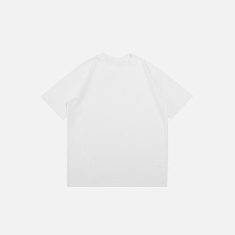 Blank Oversized Solid T-shirt – DAXUEN