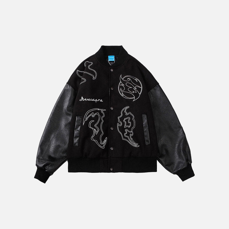 Ancient Fire Varsity Jackets – DAXUEN