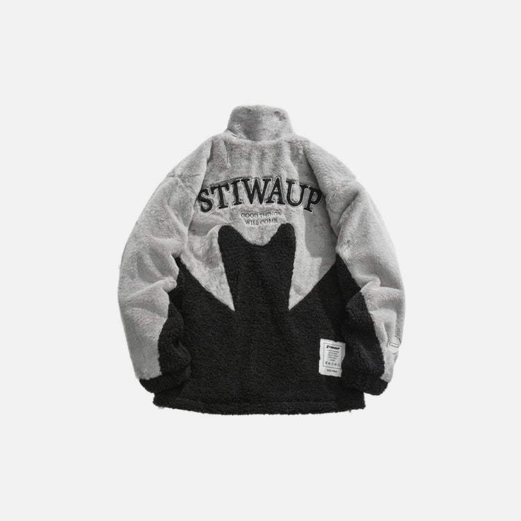 Dynamic Split Fleece Jacket – DAXUEN