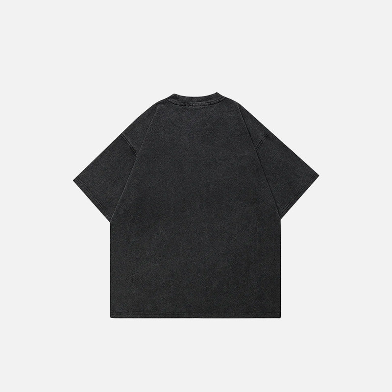 Y2K Washed Racing Car T-shirt – DAXUEN