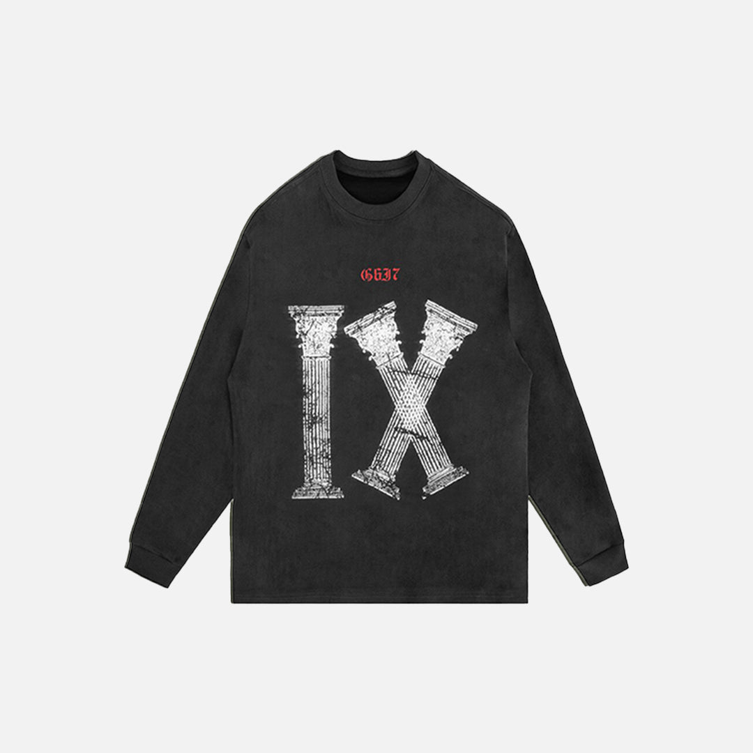 Novem Long Sleeve T-shirt – DAXUEN