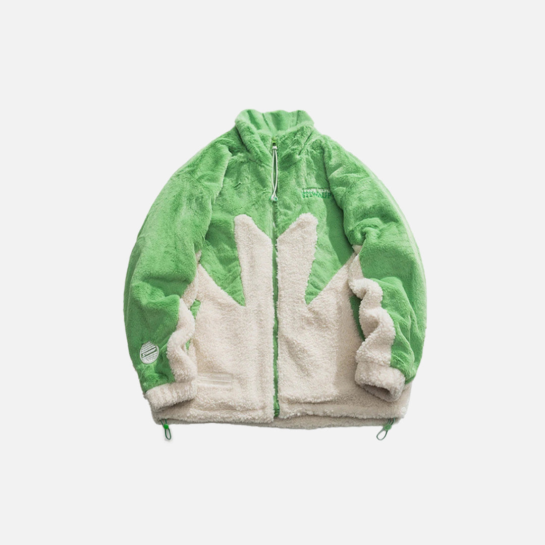 Dynamic Split Fleece Jacket – DAXUEN