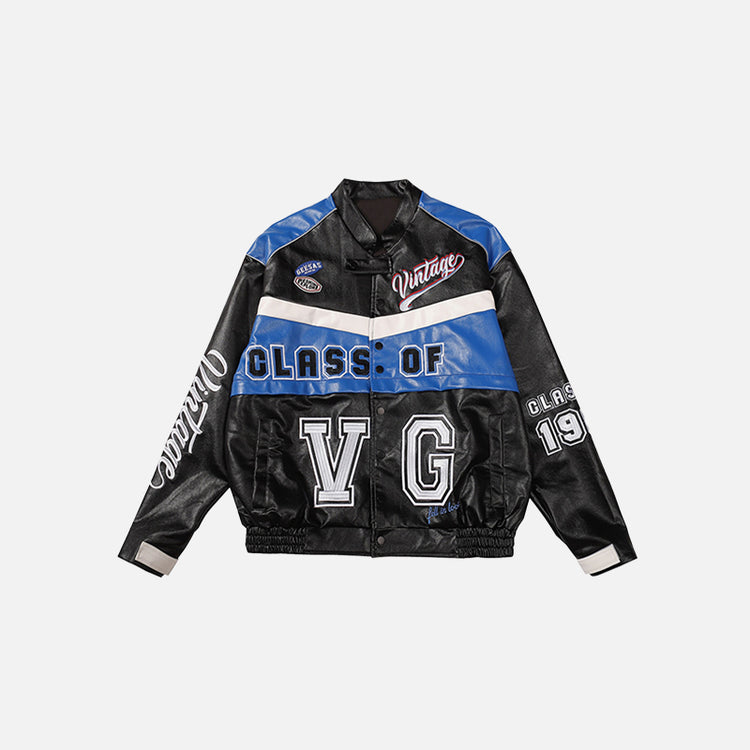 VG Detachable Racing Varsity Jacket – DAXUEN