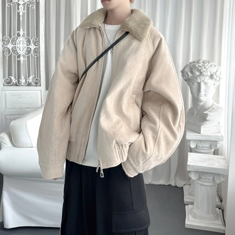 Fluffy Collar Winter Jacket – DAXUEN