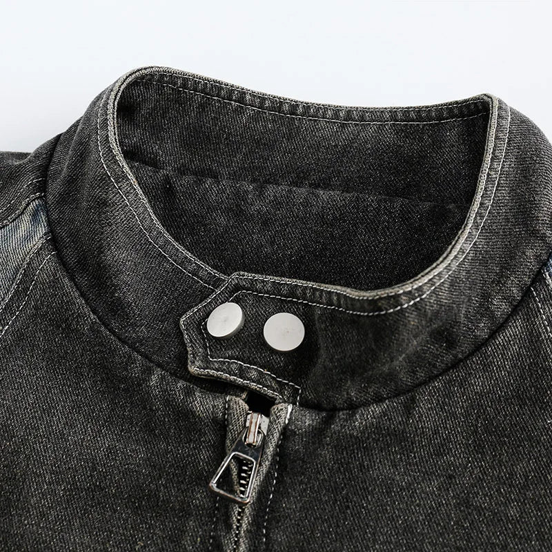 Racing Motorcycle Denim Jacket – DAXUEN
