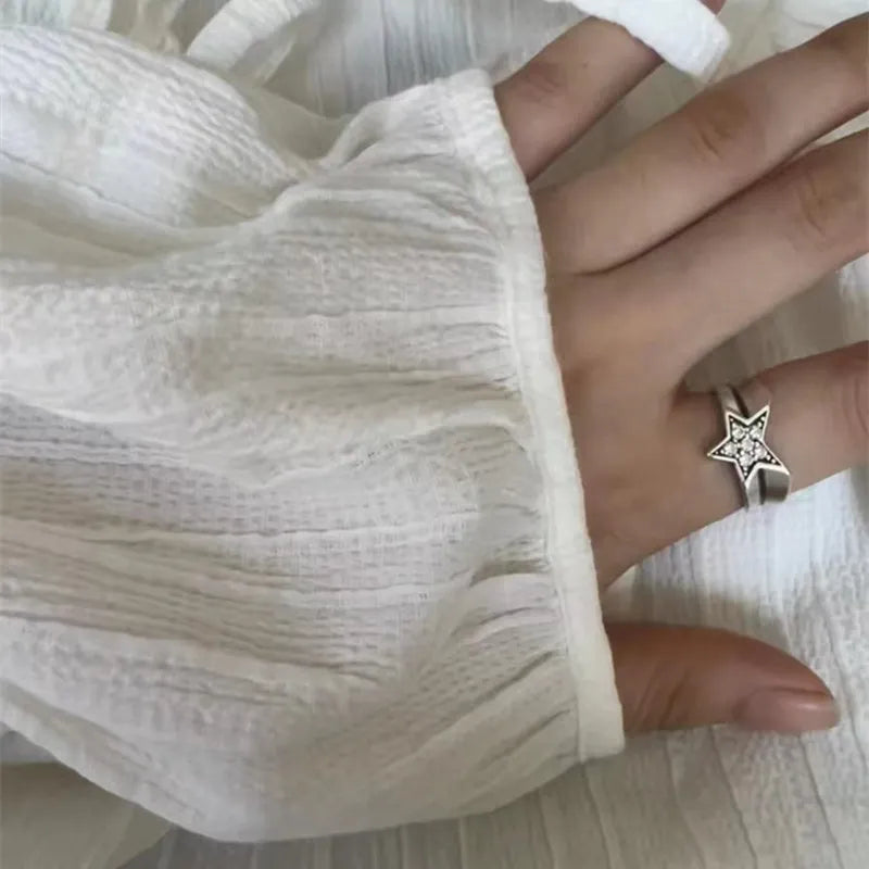 Y2K Star Adjustable Rings – DAXUEN