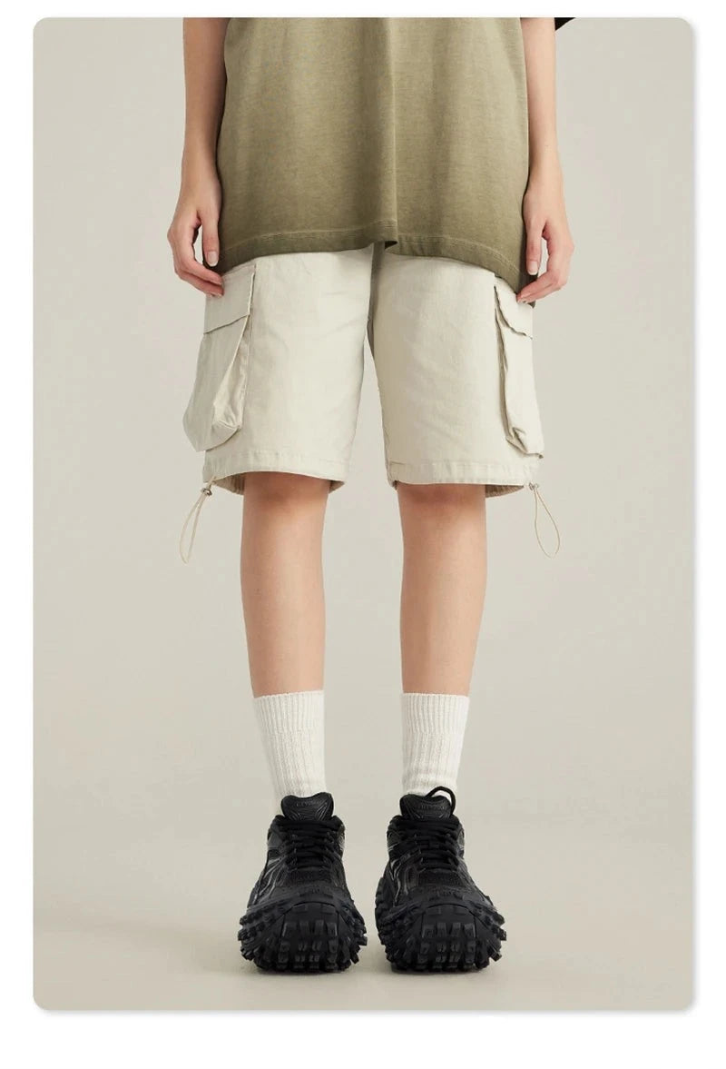 Vintage Washed Cargo Shorts – DAXUEN