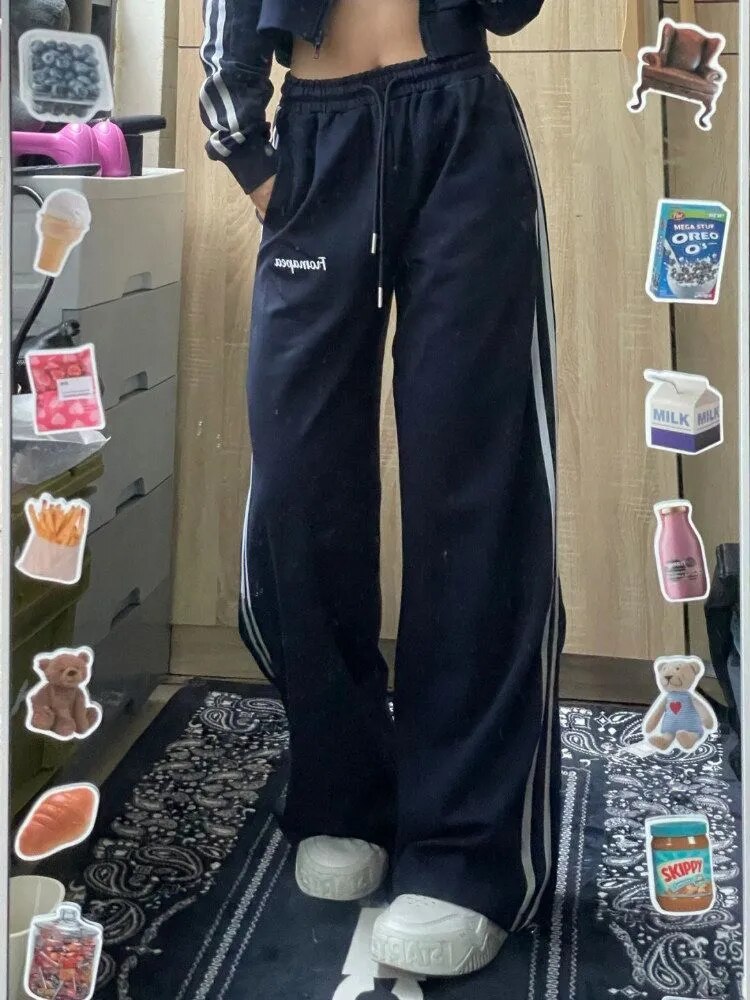 Y2K Vintage Oversized Joggers Pants – DAXUEN
