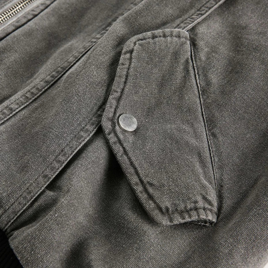 Structured Utility Hoodie Jacket – DAXUEN