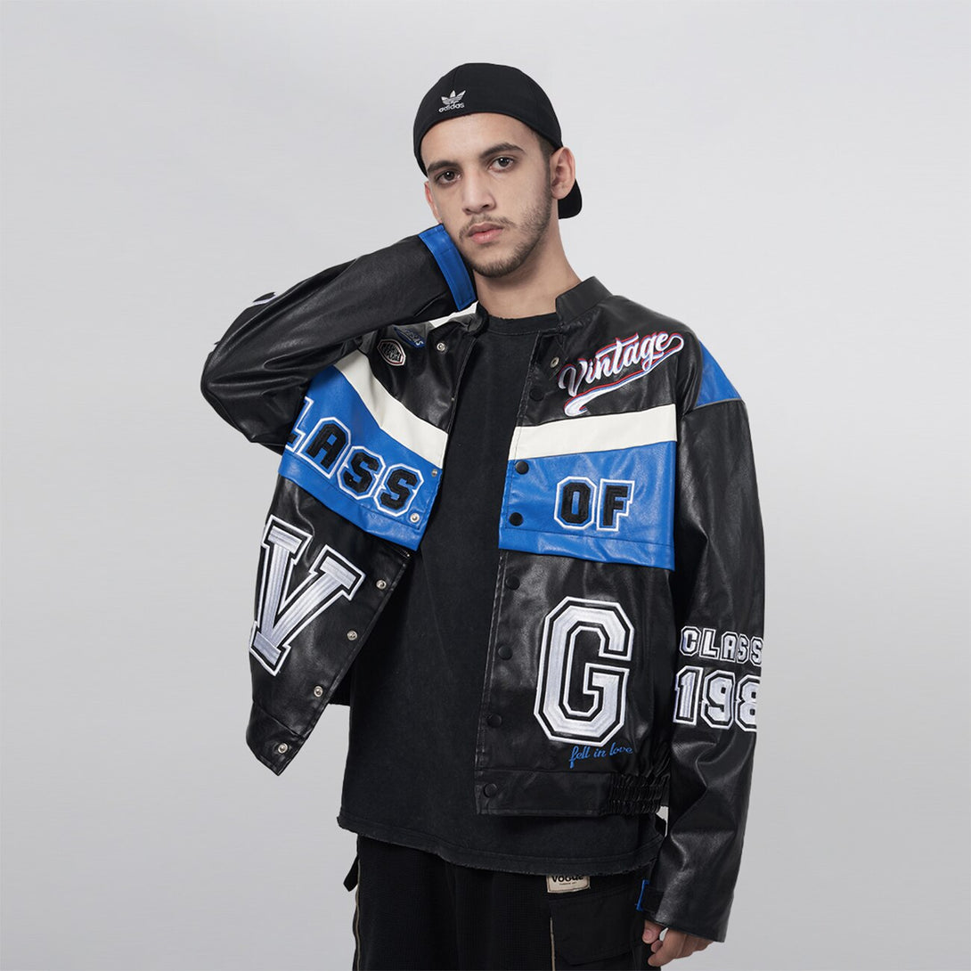 VG Detachable Racing Varsity Jacket – DAXUEN