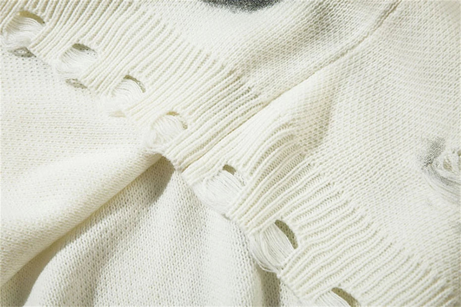 Shadow Chains Knit Sweater – DAXUEN