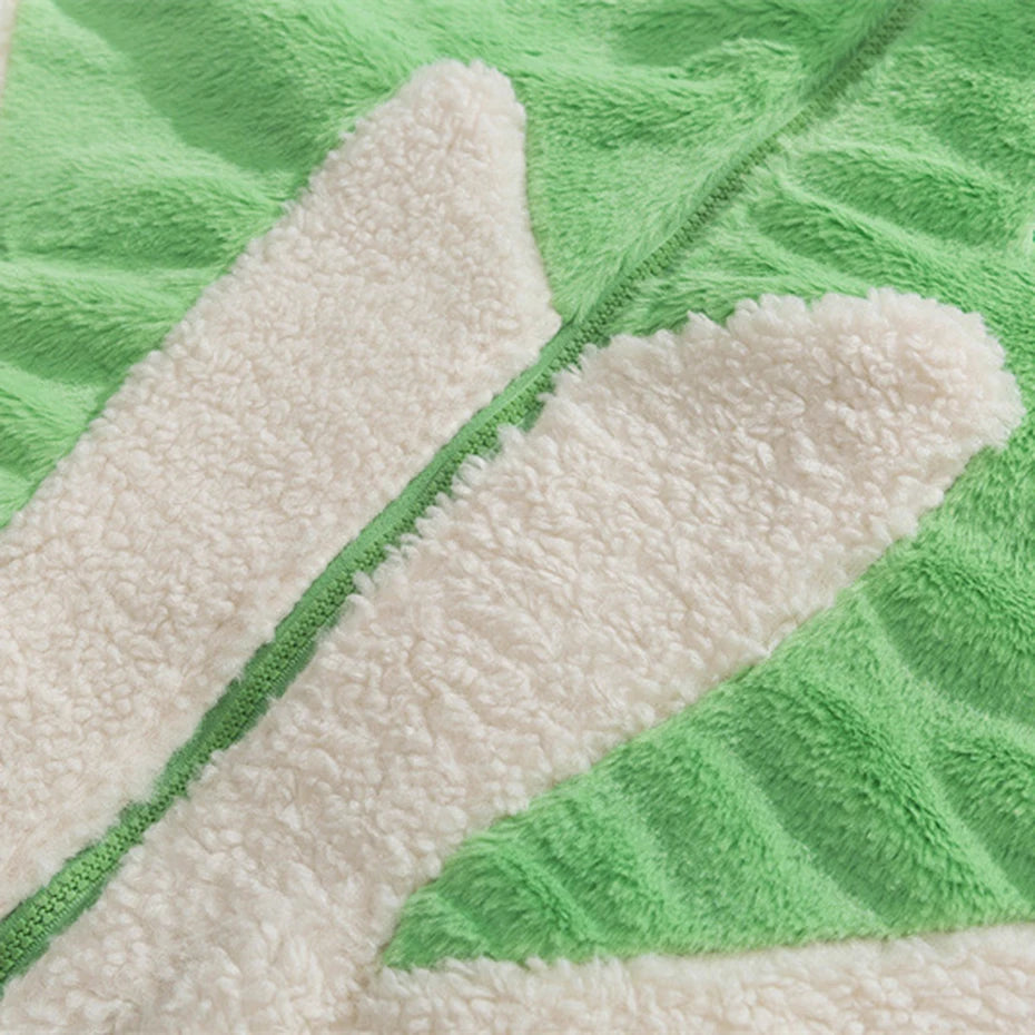 Dynamic Split Fleece Jacket – DAXUEN