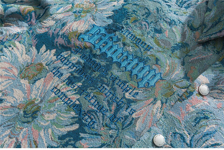 Daisy Flowers Floral Print Jacket – DAXUEN