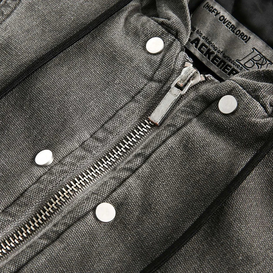 Structured Utility Hoodie Jacket – DAXUEN