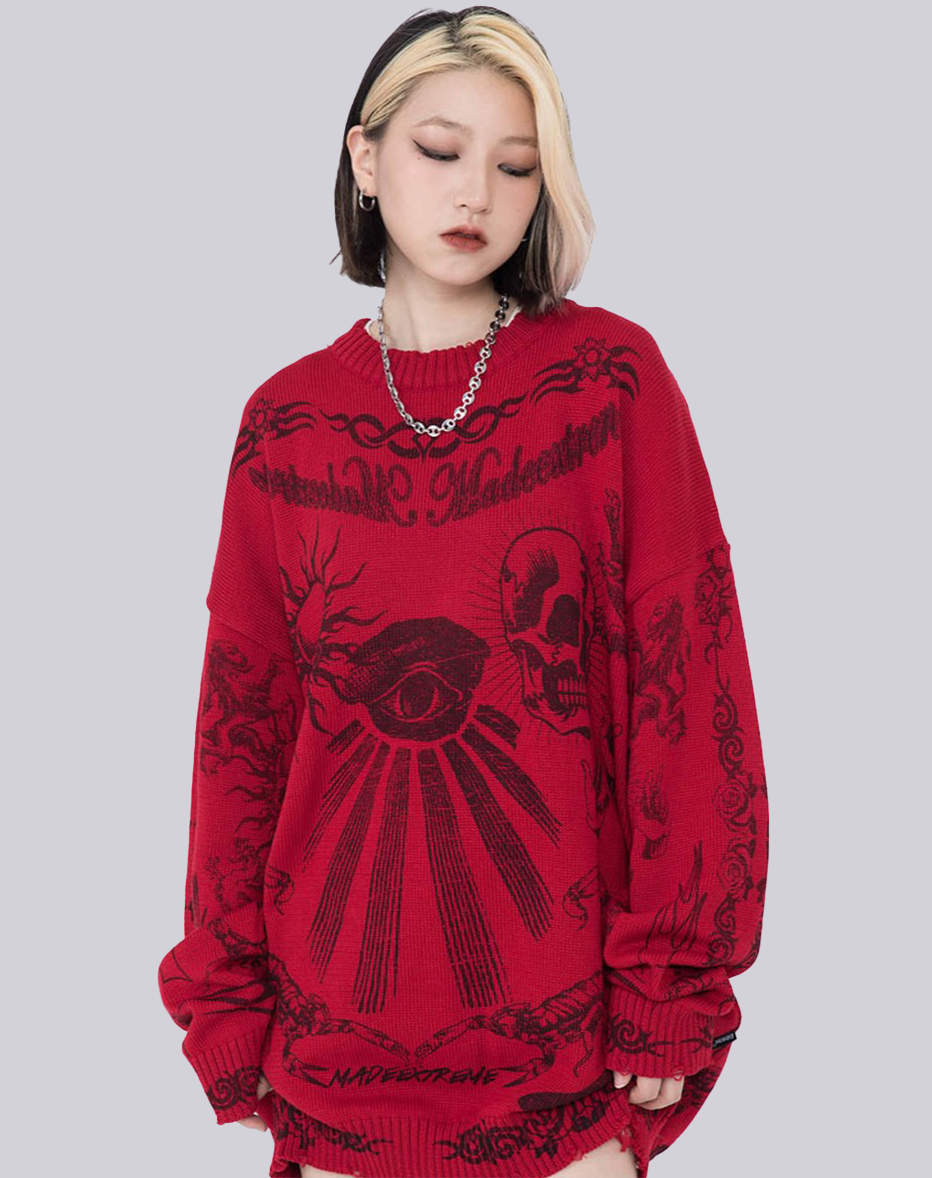 Eye Sweater – DAXUEN