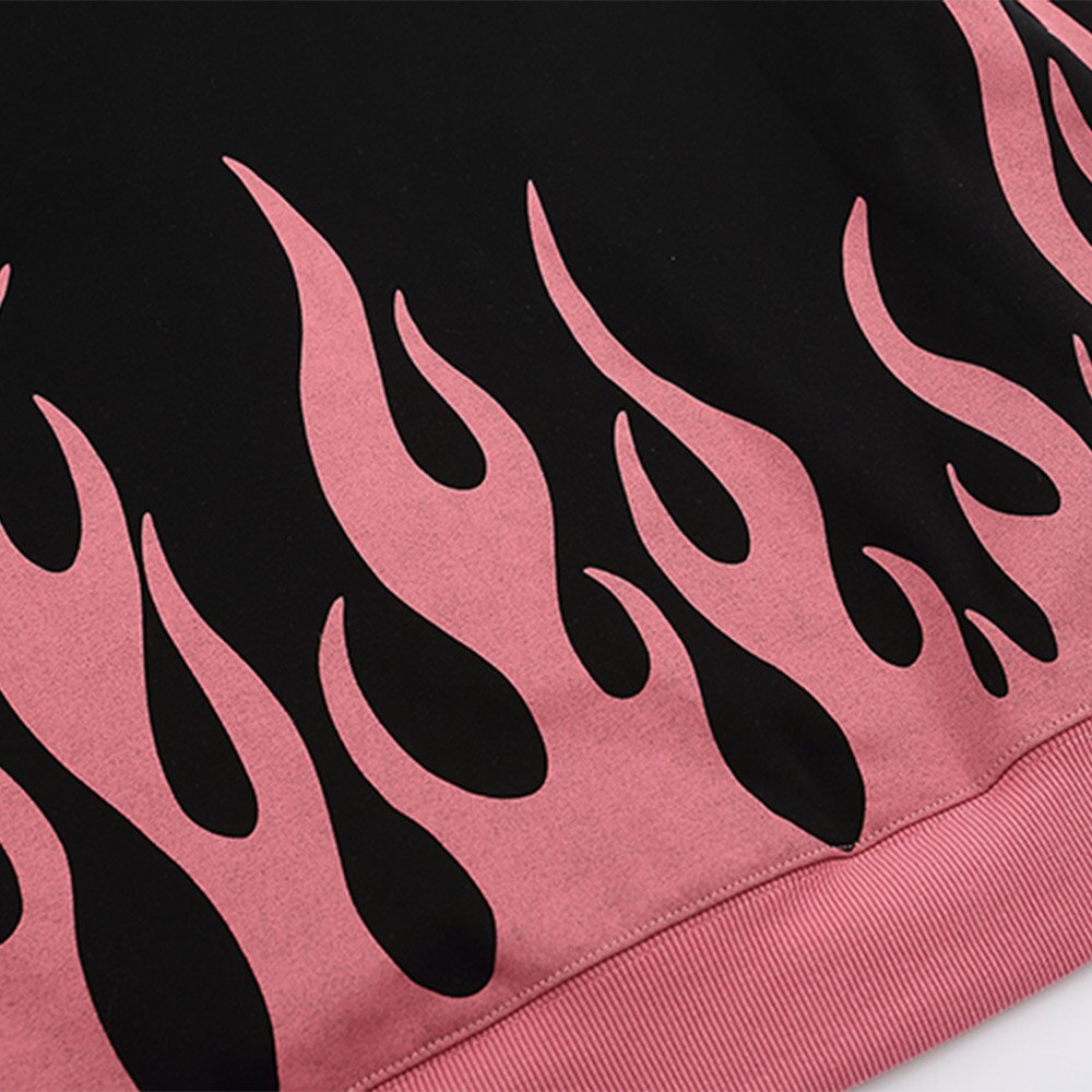 Vintage Fire Hoodie – DAXUEN