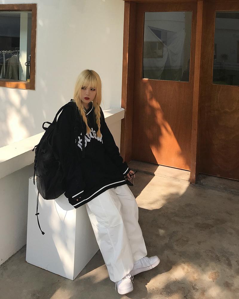 Y2K V-neck Sweatshirt – DAXUEN