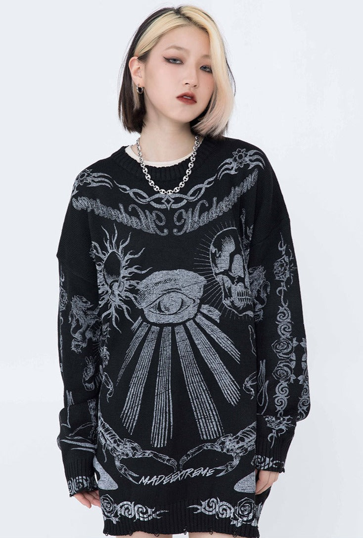 Eye Sweater – DAXUEN