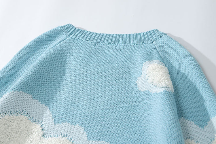 Knitted Clouds Sweater – DAXUEN