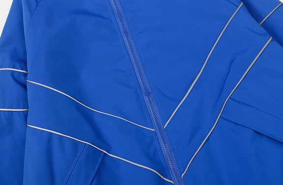 Striped Reflective V Jacket – DAXUEN